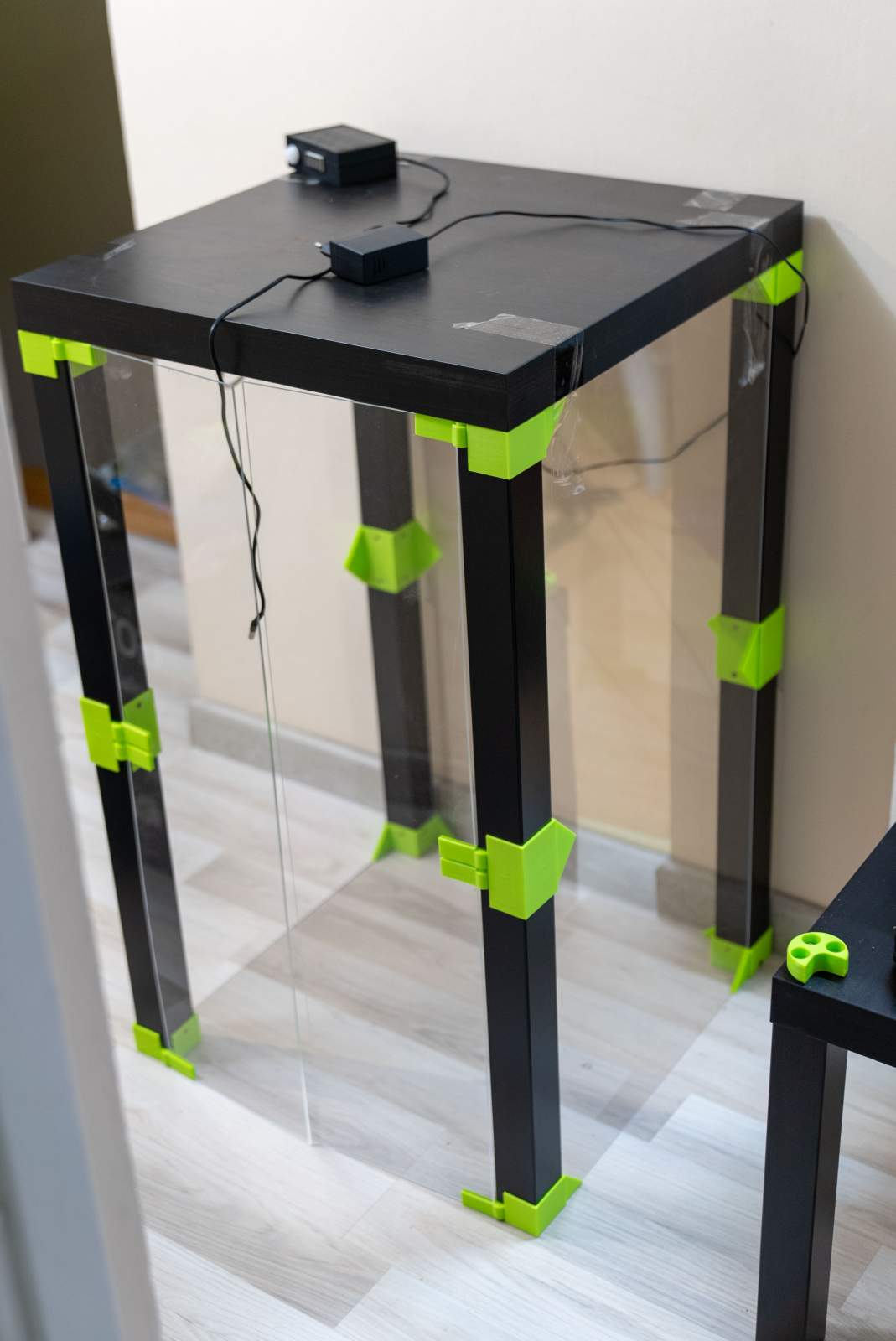 3D printer enclosure with Ikea LACK (design, description, stl ...