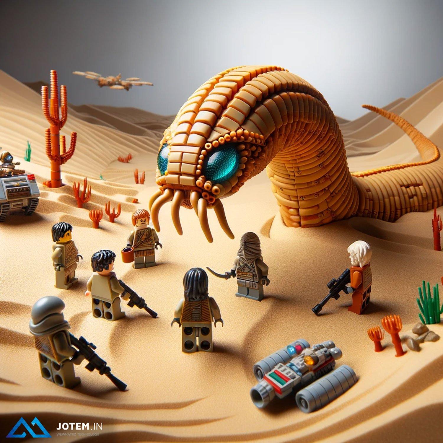 Lego Dune: How Artificial Intelligence Brought Frank Herbert's World to ...
